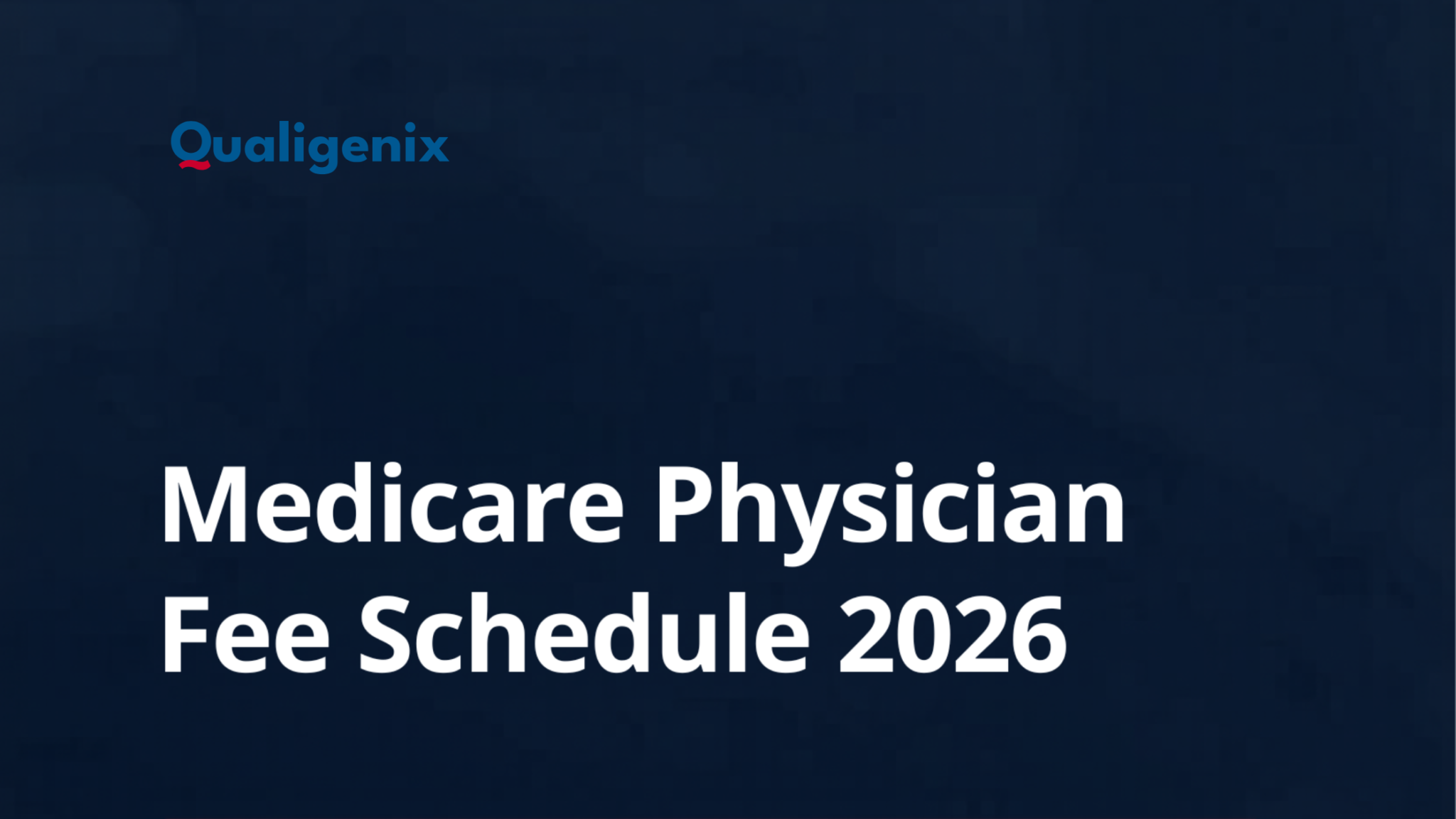 Medicare Physician Fee Schedule 2026 Guide